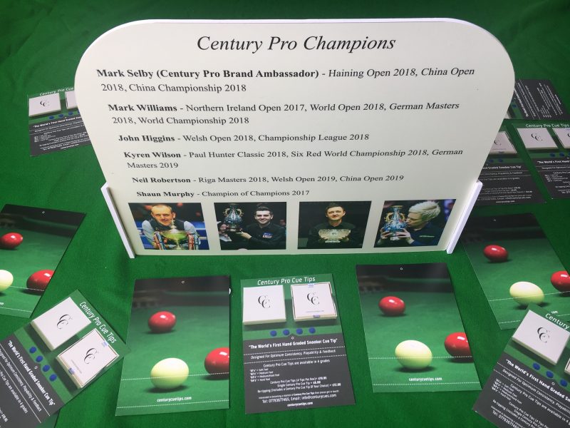 Century Pro Titanium Ferrules - Cymru Cues