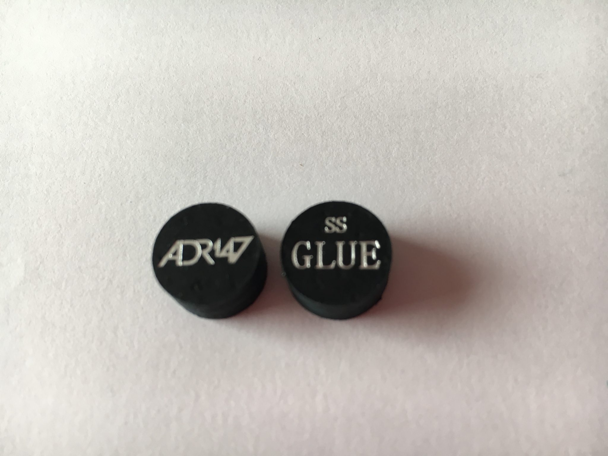 ADR147 Black Laminated Snooker & Pool Cue Tips 11mm - Grades: Super ...