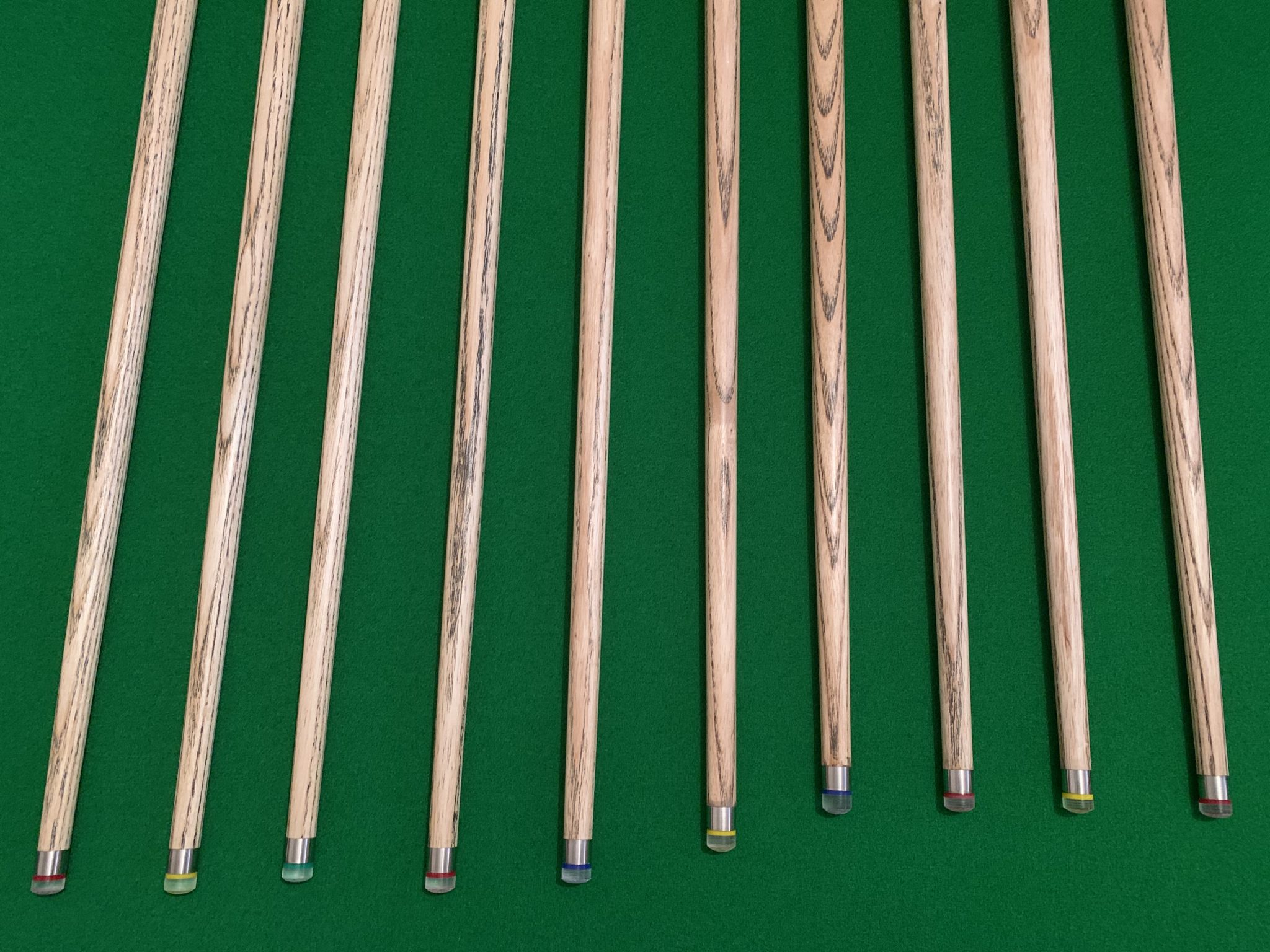 Cue Craft 1pc, 2pc & 3/4 Jointed Break Cues - Fitted with Our Crystal ...