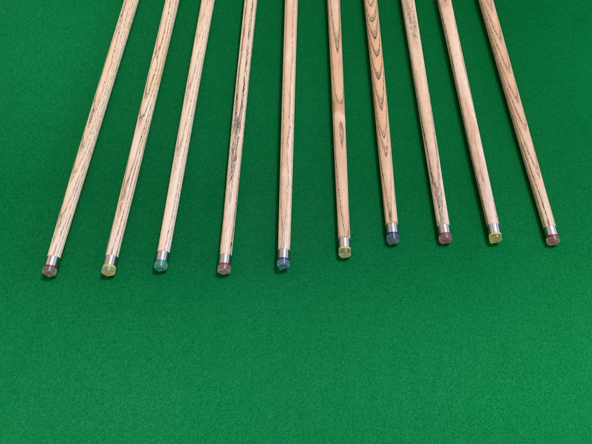 Cue Craft 1pc, 2pc & 3/4 Jointed Break Cues - Fitted with Our Crystal ...