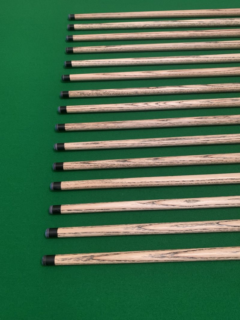 Taylor Made 3/4 Breaking Cues with Ash Shafts - Black Fibre Ferrules - Silky Smooth Finish ...