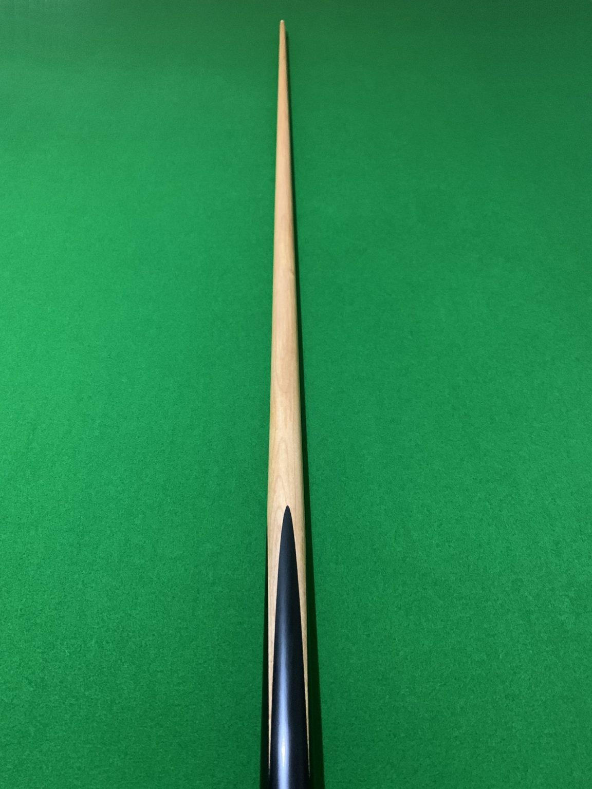Brand New Precision 1pc Maple Snooker Cue with Plain Ebony Butt - 59 ...
