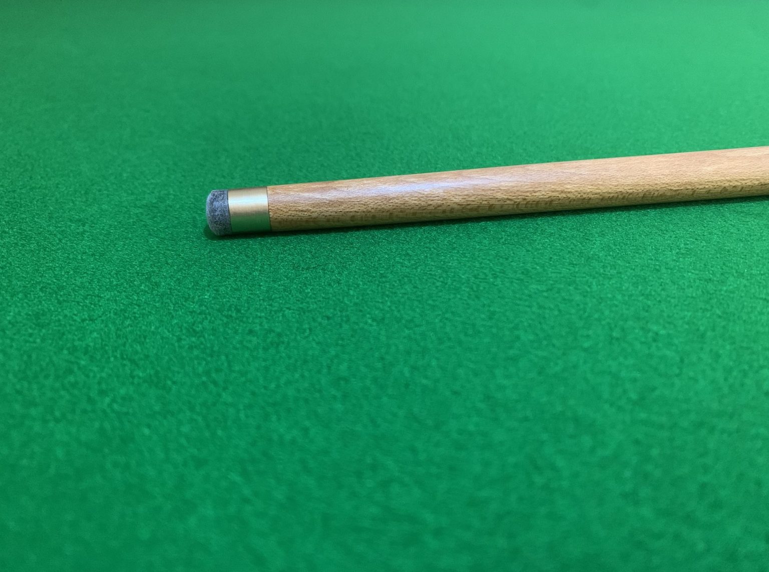 Brand New Precision 1pc Maple Snooker Cue with Plain Ebony Butt - 59 ...