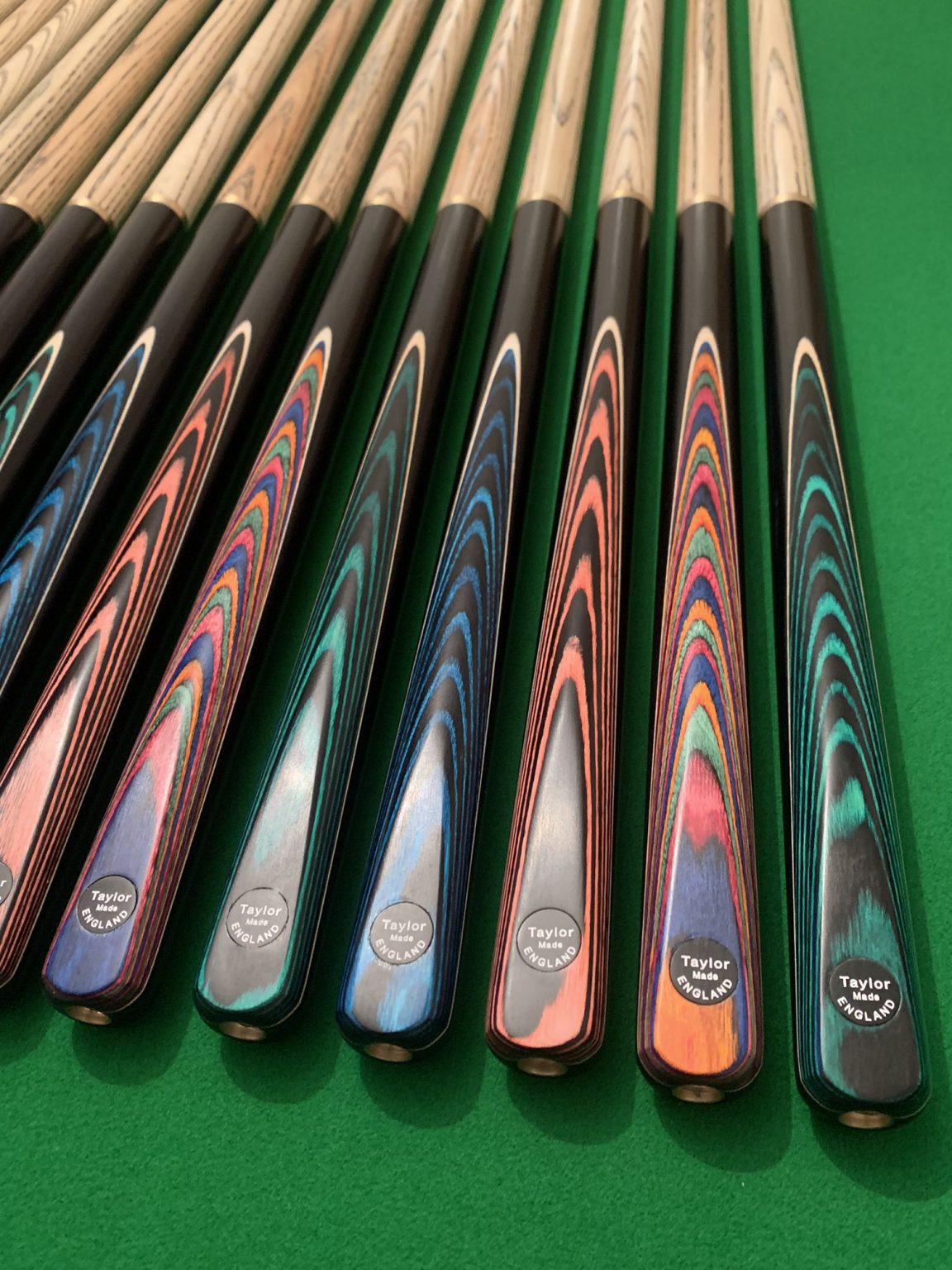 New 3/4 Breaking Cues Fitted with Cymru Cues Crystal Clear Break Tip ...