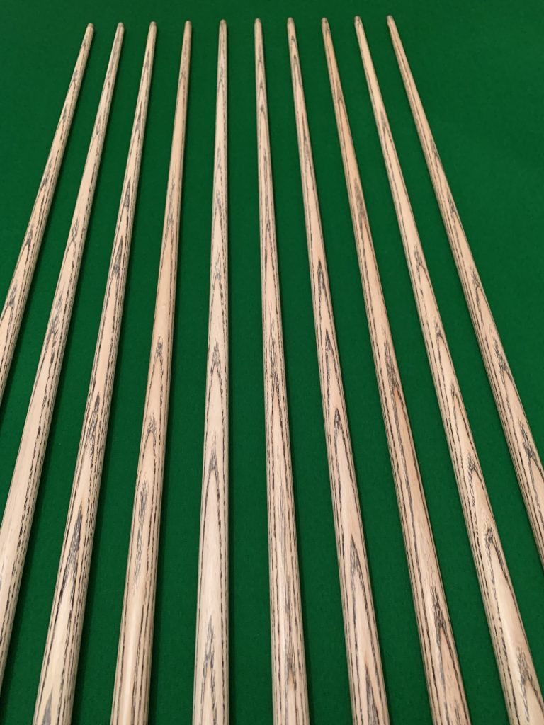 New Design Taylor Made Hand Spliced 3/4 Snooker Cues with Selected Ash ...