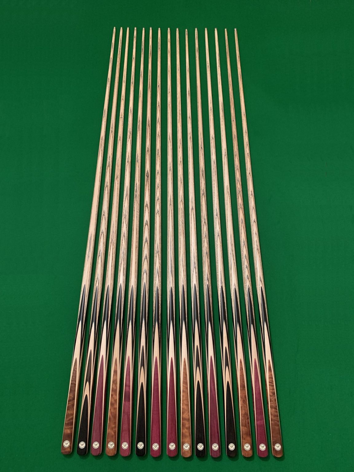 Brand New 1pc ADR147 Hand Spliced Snooker & Pool Cues with Ash Shafts ...