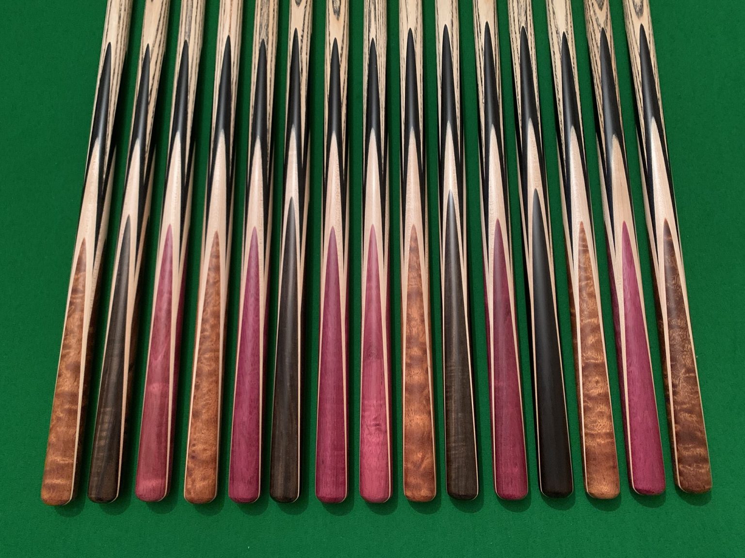 Brand New 1pc ADR147 Hand Spliced Snooker & Pool Cues with Ash Shafts ...