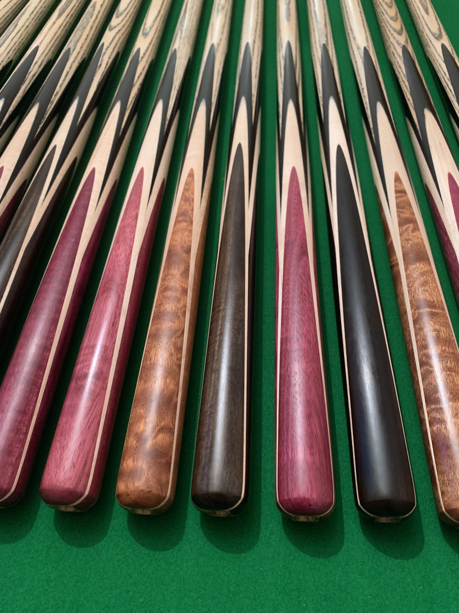 Brand New 1pc ADR147 Hand Spliced Snooker & Pool Cues with Ash Shafts ...