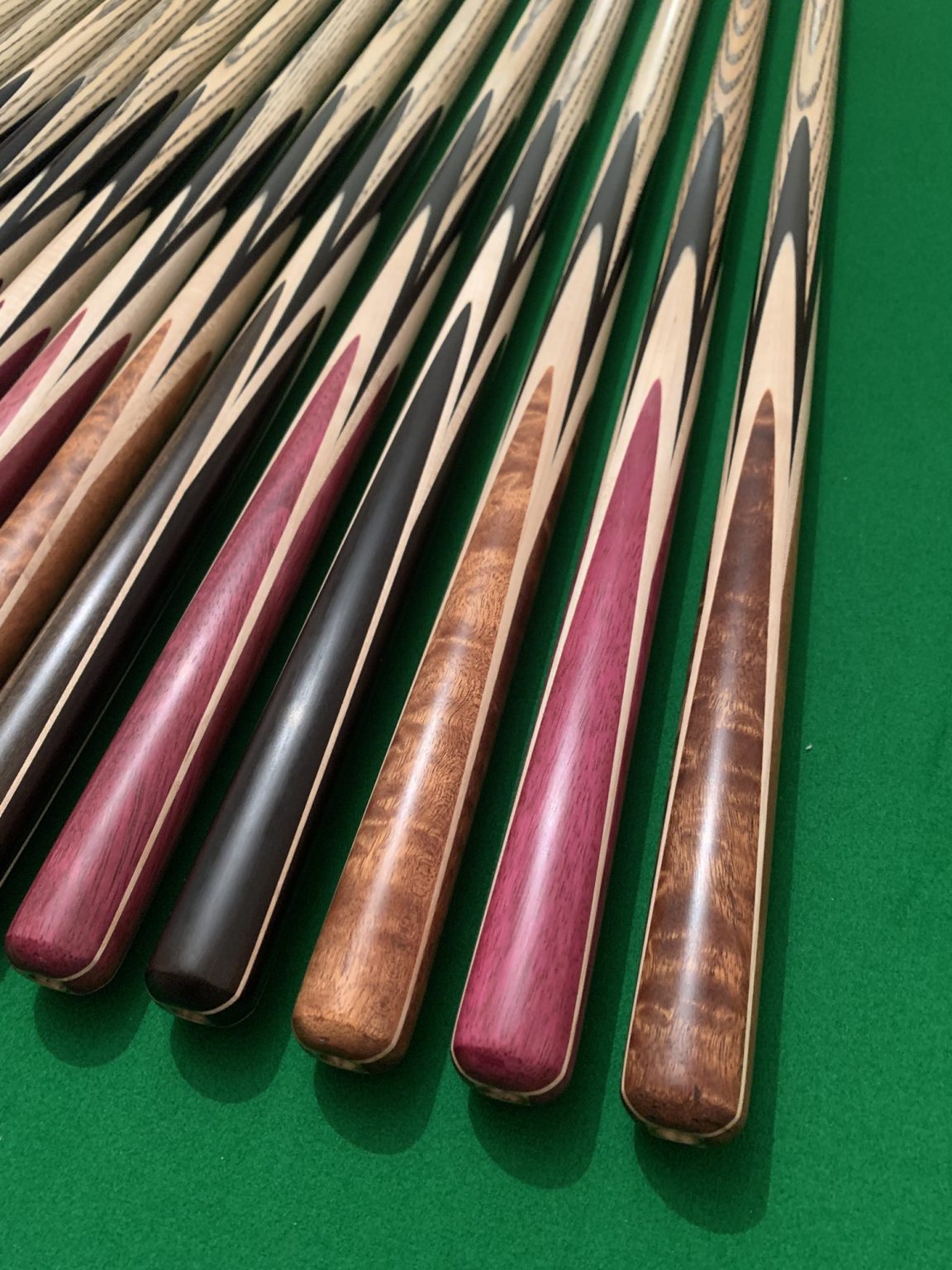 Brand New 1pc ADR147 Hand Spliced Snooker & Pool Cues with Ash Shafts ...