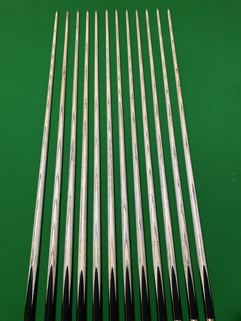 Taylor Made Cues Hand Spliced 3/4 Snooker & Pool Cues with Ash Shafts ...